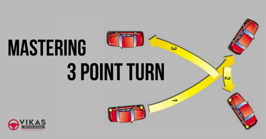 Mastering The Three-Point Turn: Tips for a Successful Driving Test